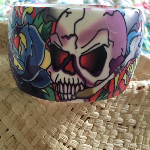 Jewelry | Skull Bangle | Poshmark